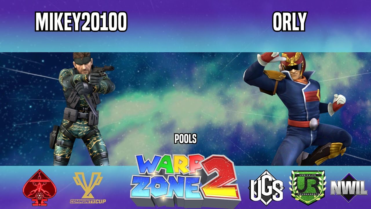 Warp Zone 2 - Pools - mikey20100(Snake) Vs. ORLY(Captain Falcon) - YouTube