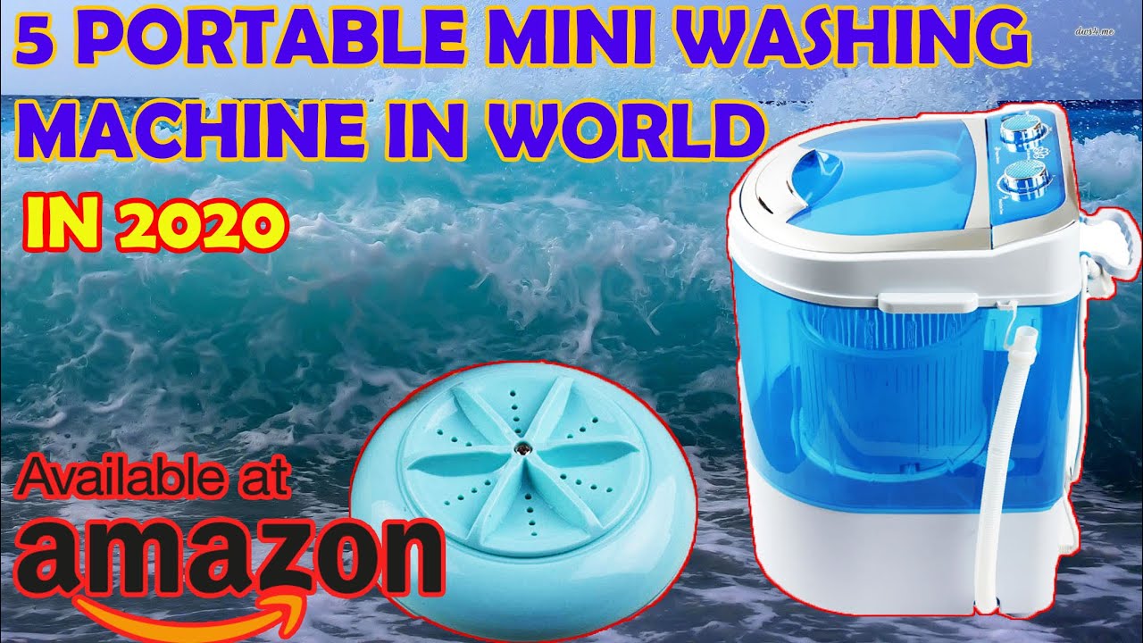 5 Portable mini Washing machine in world in 2020 . Available in amazon ...