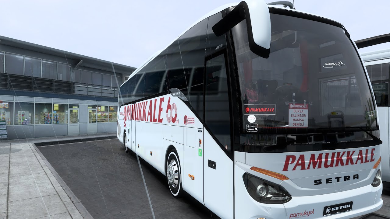 ETS2 Bus Mode 1.47 - Setra S516 HD | Logitech G29 Gameplay - YouTube