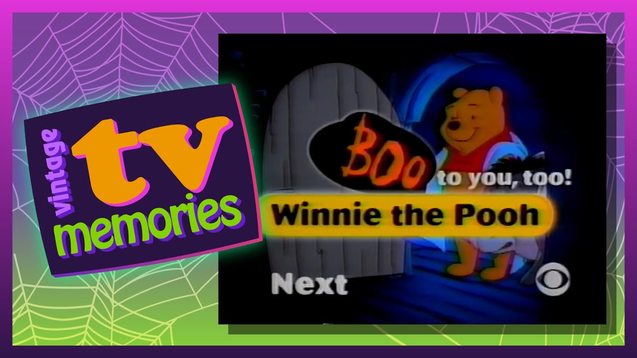1996-10-25 - WWNY - CBS - Winnie The Pooh - Boo To You, Too! promo ...