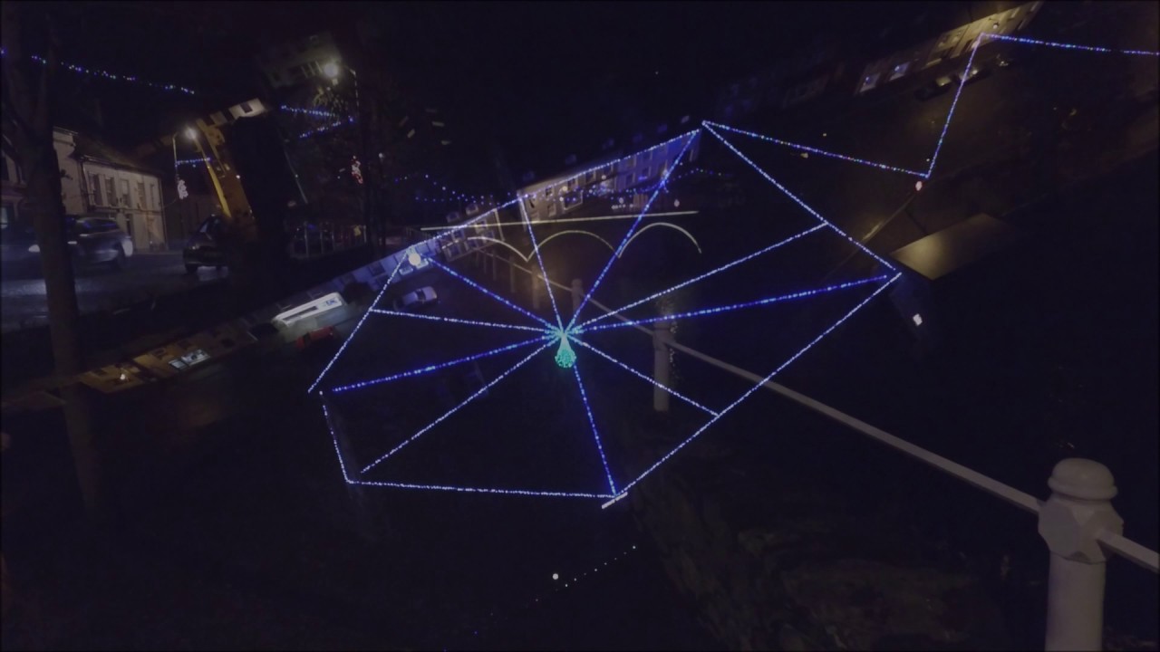 Ramelton Town Christmas Lights 2016 - YouTube