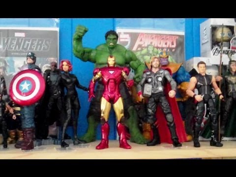 Avengers Assemble! - Marvel Select 7 inch figure collection - YouTube