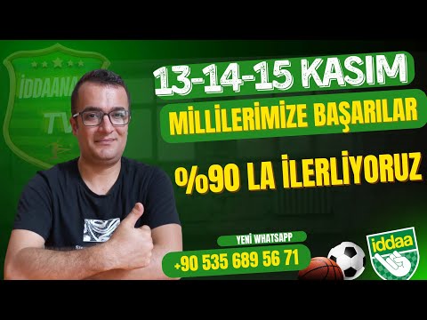 YİNE FULL | 13 14 15 Kasım İddaa Tahminleri