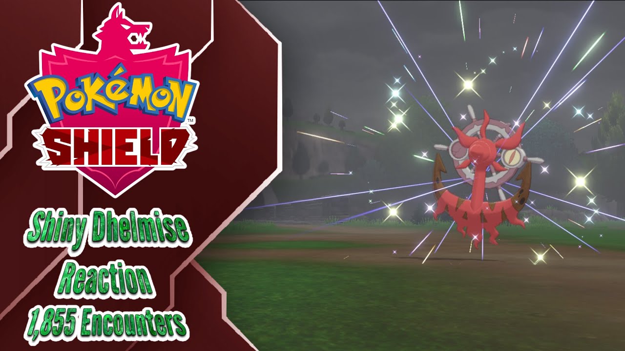 STQ #5: Amazing Red Anchor Appears! Shiny Dhelmise! Pokemon Sword ...