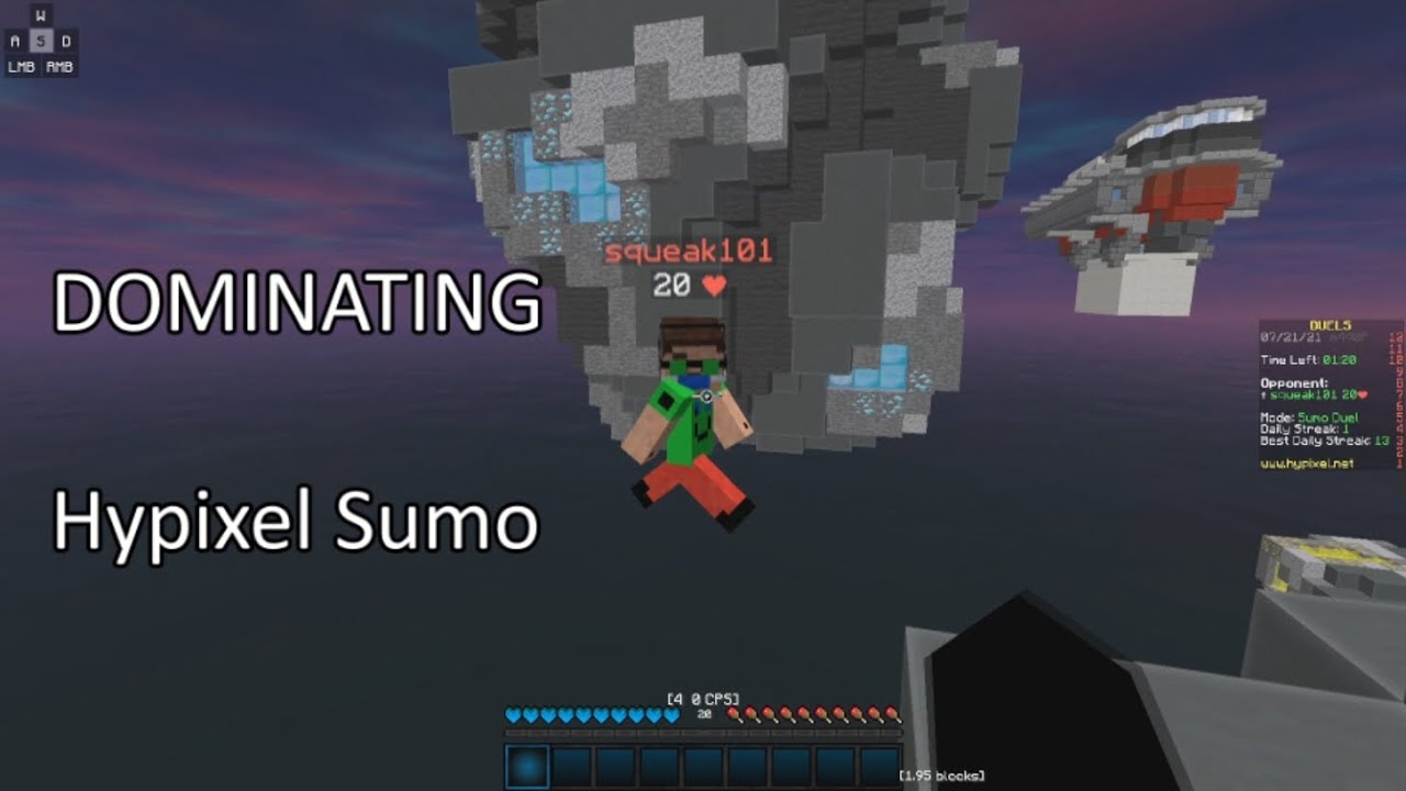 dominating hypixel sumo - YouTube