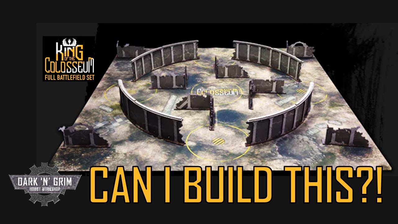 Can I MAKE King of the Colosseum? Cheap 40K DIY Build - YouTube