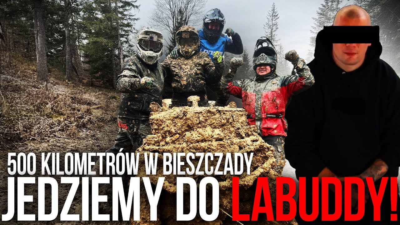 Jedziemy 500 kilometrów DO LABUDDY 😱 - Wyprawa w Bieszczady na quadach ...