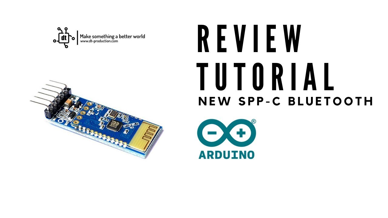 Tutorial & Review SPP-C Bluetooth dt-production.com - YouTube