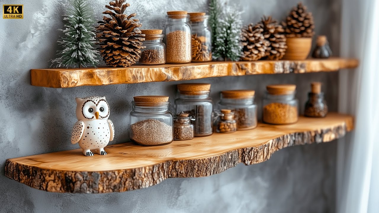 Cozy Winter Rustic Small Kitchen Decor Ideas That You'll Adore! - YouTube