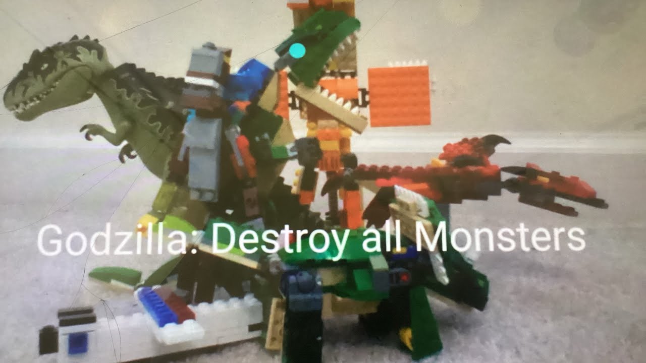 Lego Godzilla:Destroy all Monsters preview(Check description) - YouTube