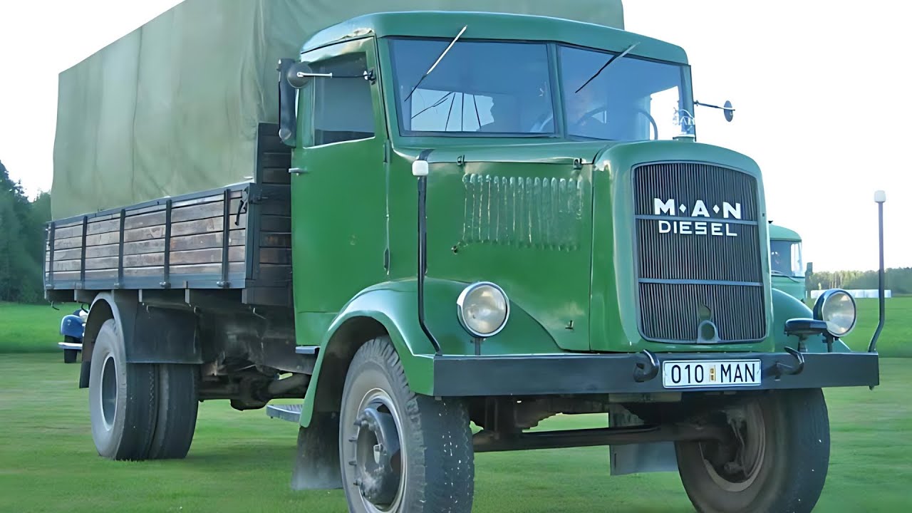 1941 MAN ML 4500 🚙 From War Machine to Engineering Legend - YouTube