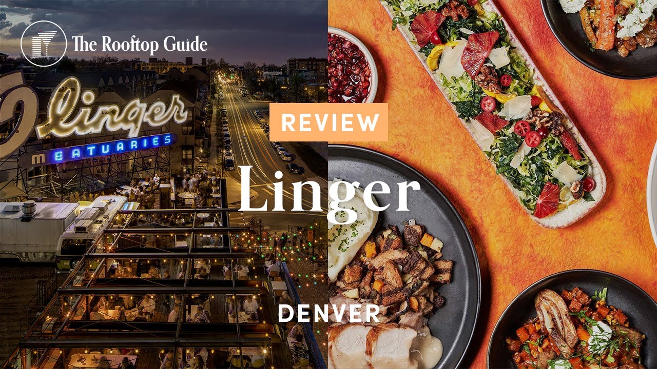 Linger Rooftop Bar in Denver - Review - YouTube