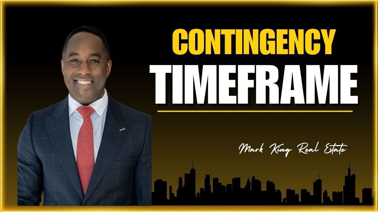 Contingency timeframes when selling - YouTube