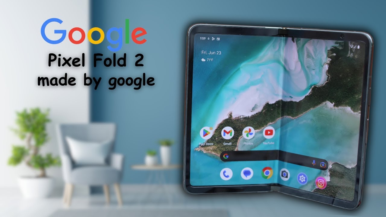 The Best Foldable Phone? Meet the Google Pixel Fold 2 - YouTube