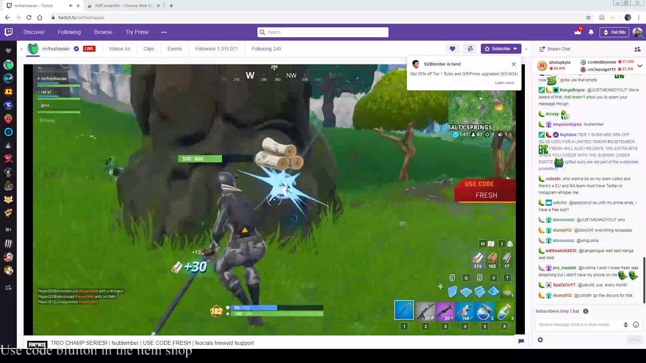 Hosting custom scrims and zone wars USE CODE BFULTON - YouTube