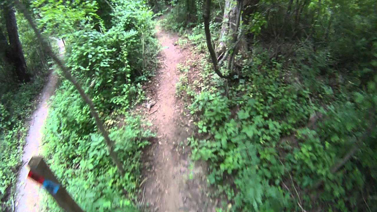 Blue loop at Anderson trails in Lansing MI - YouTube