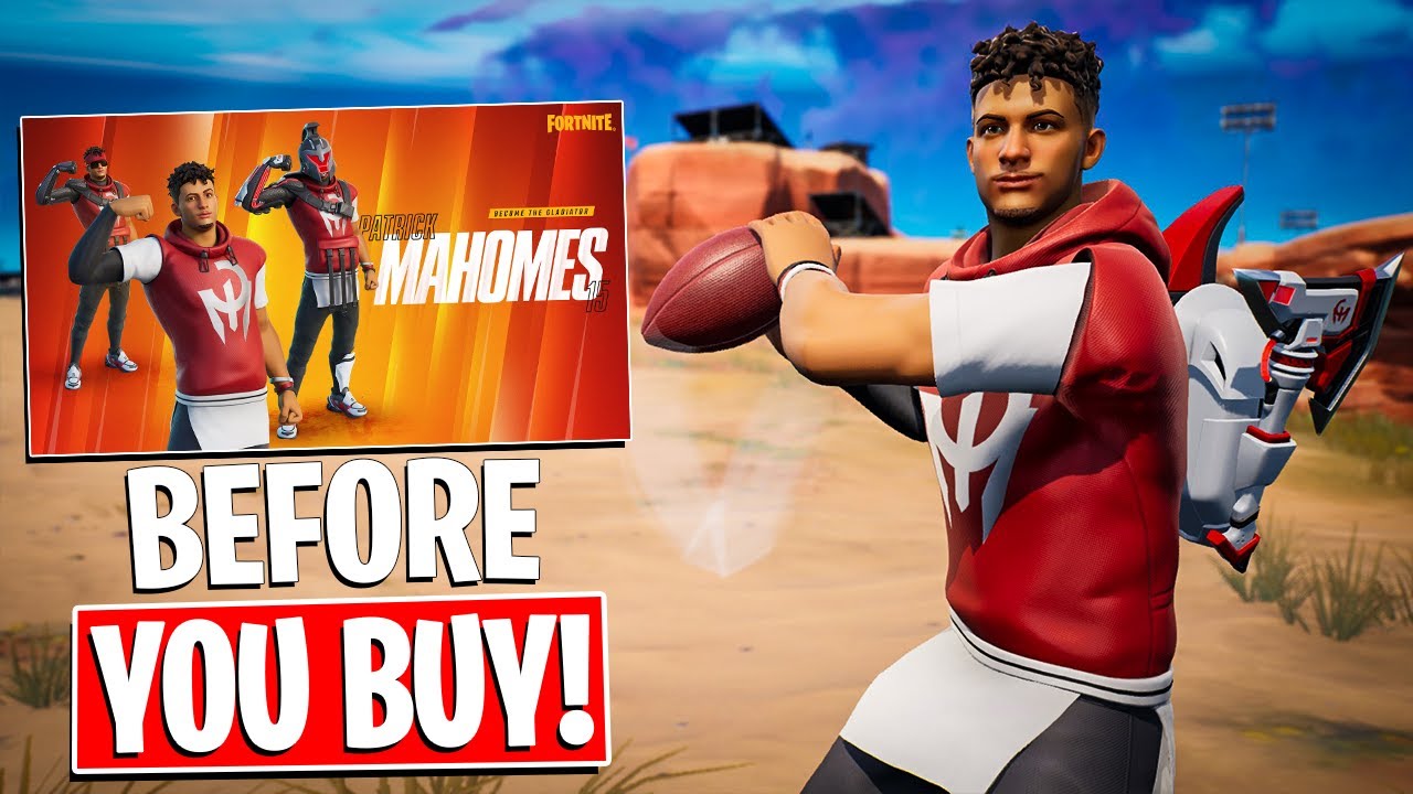 *NEW* PATRICK MAHOMES Icon Series Skins in Fortnite Battle Royale ...