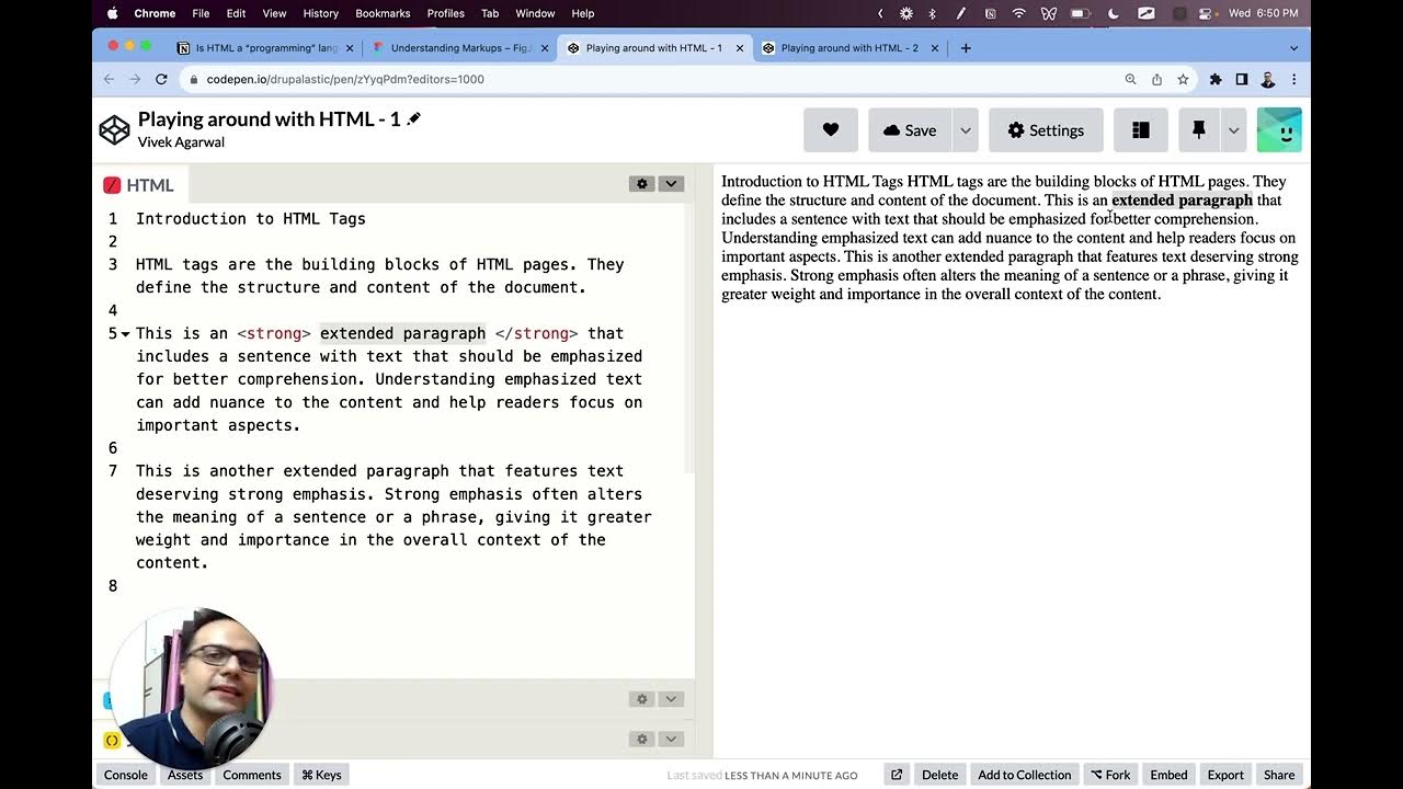 Is HTML a “programming” language 30 August 2023 Hindi - YouTube