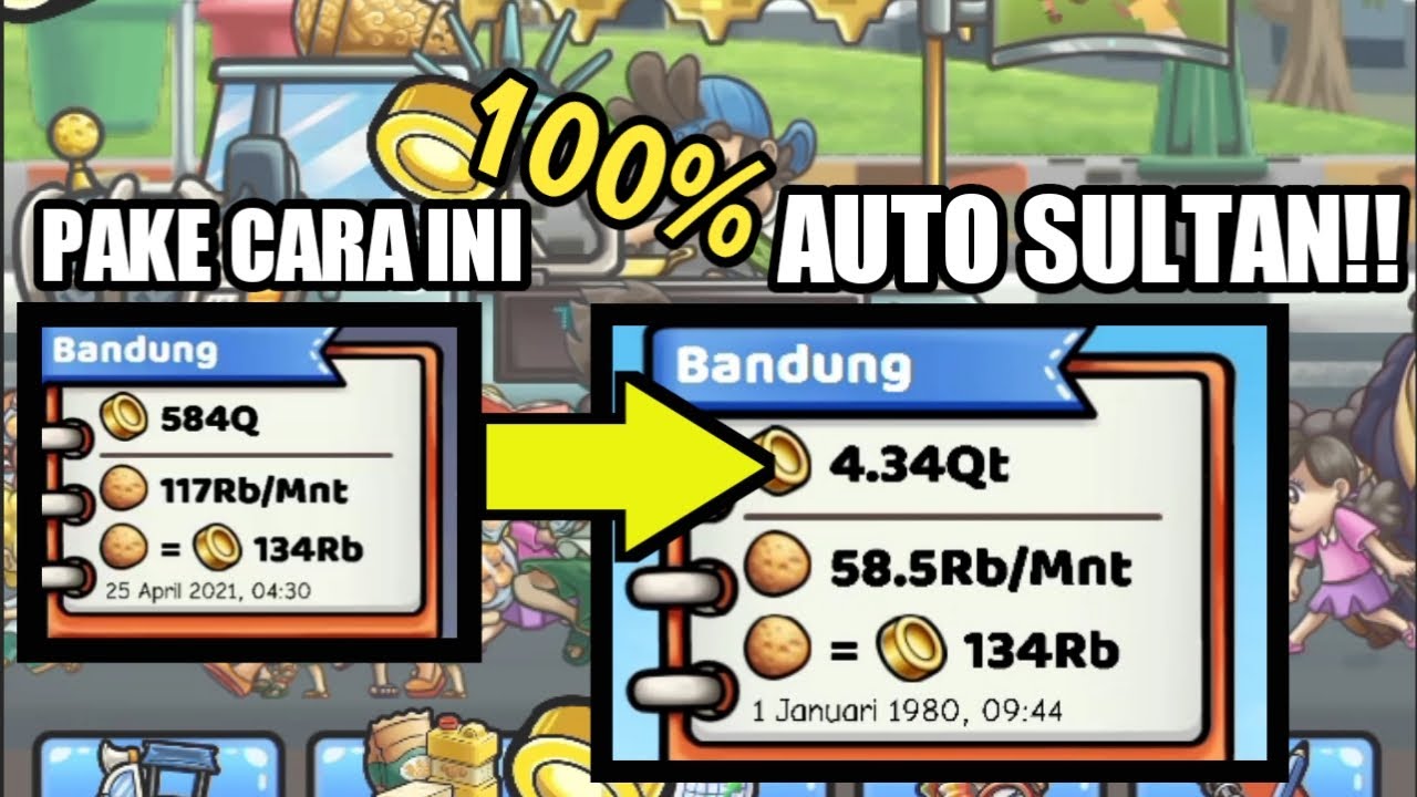 Cara Instan Kaya di game Tahu Bulat edisi ramadhan - YouTube