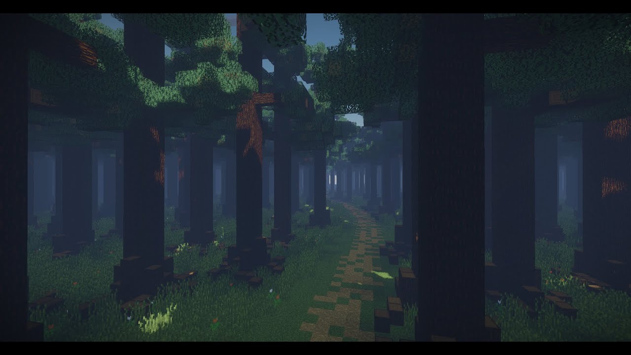 Minecraft "Attack on Titan MAP" Forest of Giant tree - YouTube