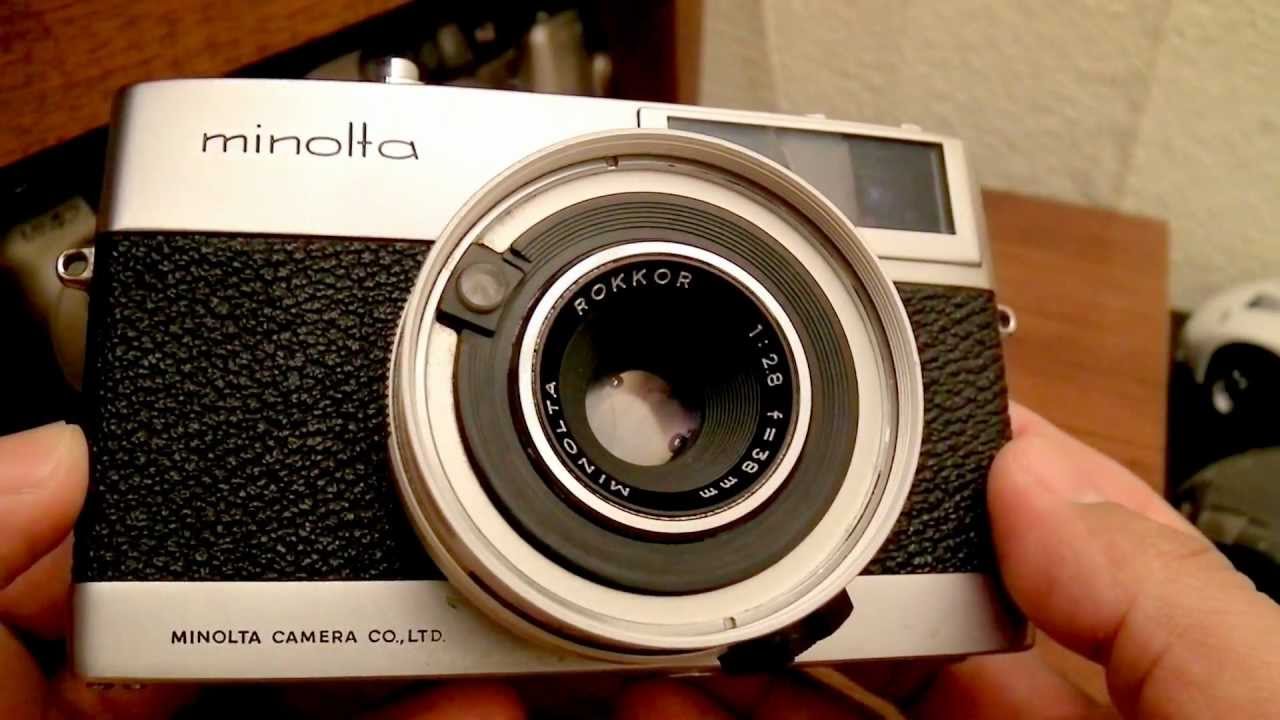 Minolta Autopak 700. (126 film) - YouTube