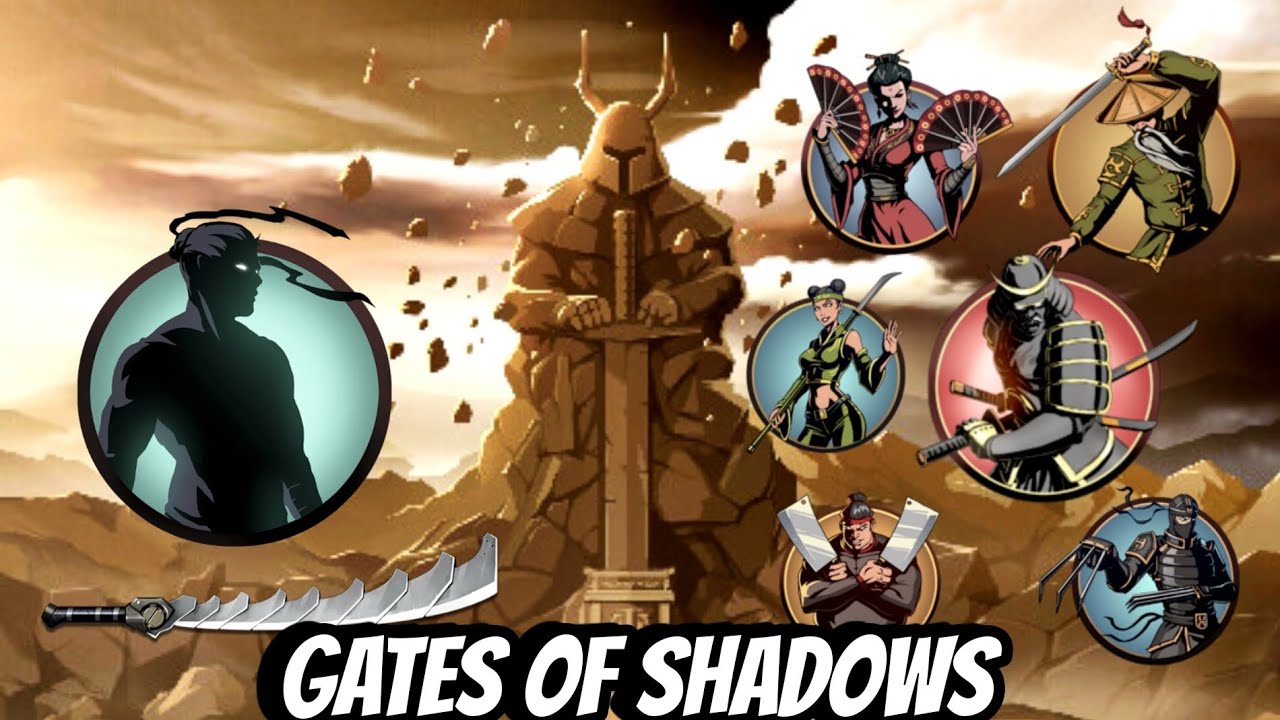 Shadow Fight 2: Composite Sword Vs Gates Of Shadows Bosses 🤯🔥 - YouTube
