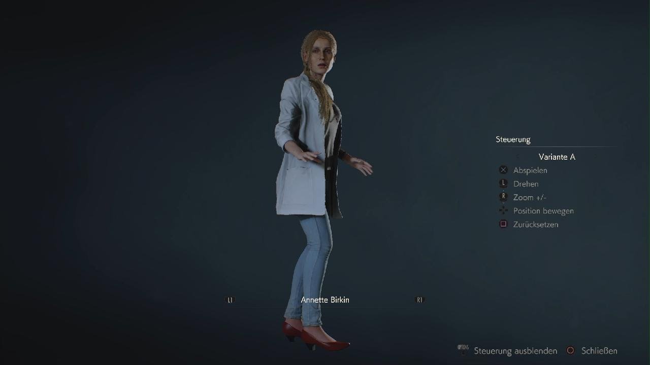 RESIDENT EVIL 2 Remake | Does Annette has shoesize Footlong? Looks ...