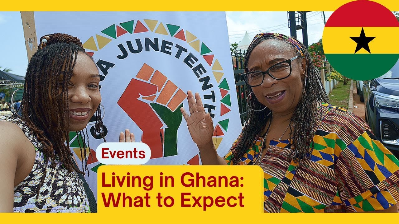 Celebrating Our first ever JUNETEENTH and it was in GHANA! 🇬🇭 Ep.13 ...
