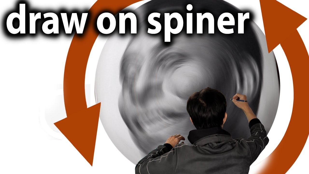 Pele Drawing Challenge On A Spinner - DP ART DRAWING - YouTube