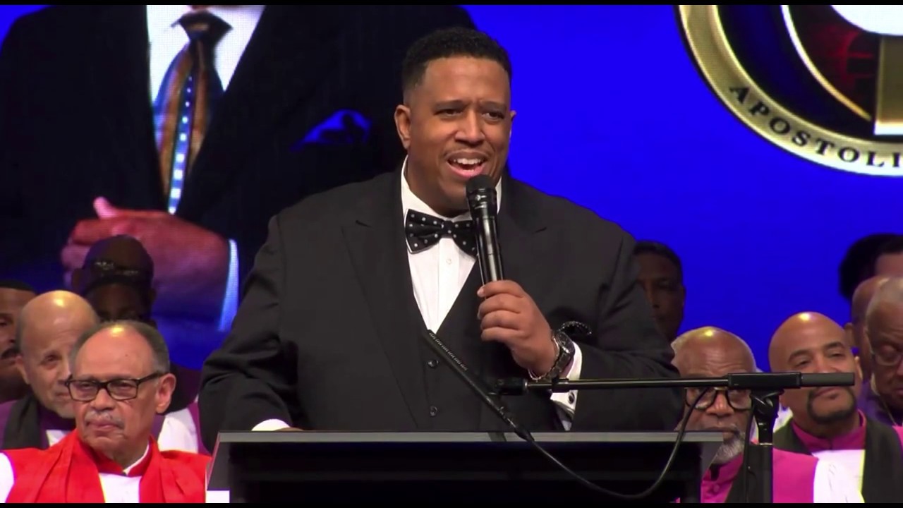 Bishop C. Shawn Tyson - Remarks at Bishop Paul Bowers Funeral - YouTube