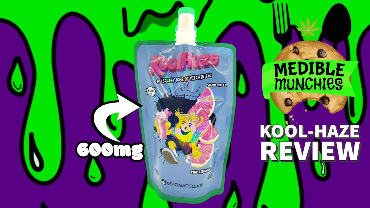 KOOLAID X 420?? 600MG Kool-Haze 'THC Drink' Review | Medible Munchies # ...
