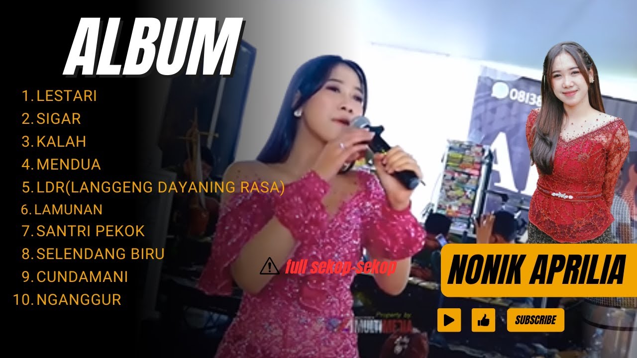 ALBUM NONIK APRILIA !!! FULL SEKOP-SEKOP - LESTARI-SIGAR | DANGDUT LAGI ...