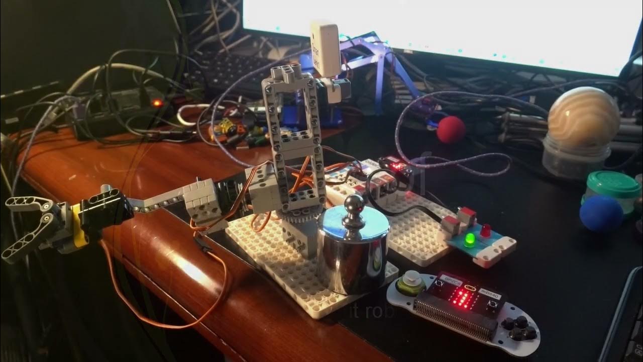 microbit Bit Robot Arm extensions - YouTube