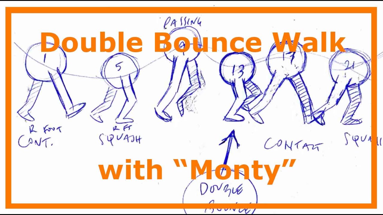 Monty Double Bounce Walk - YouTube
