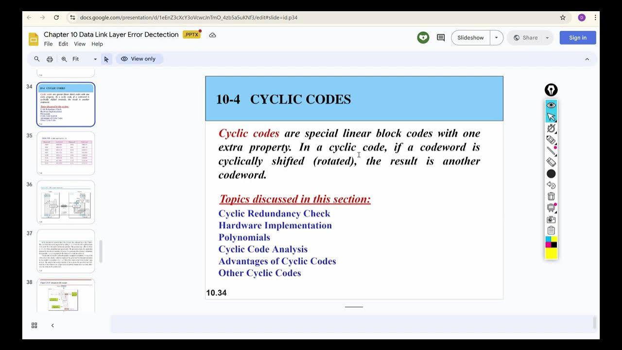 CSE320: Chapter10 Cyclic Redundancy Check (CRC) - YouTube