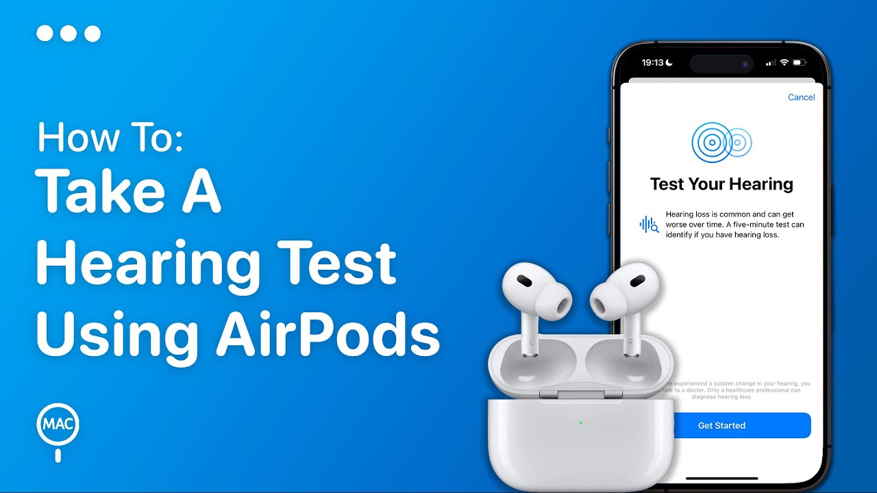 How To Take A Hearing Test With AirPods Pro 2 | Easy Guide - YouTube