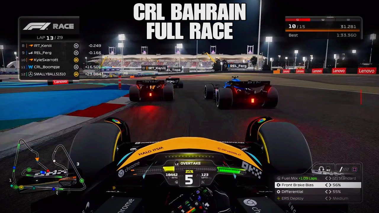 CRL Tier 1 Race 12 Bahrain - (Full Race) - YouTube