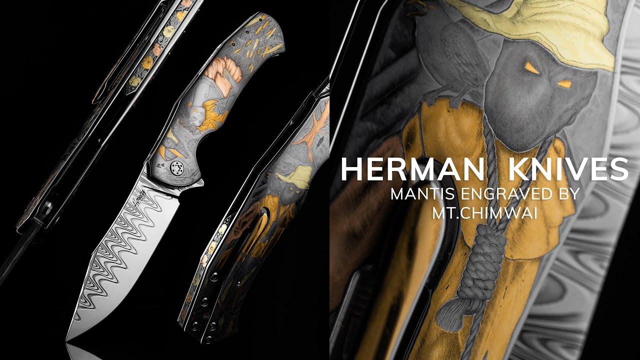 FOLDER MANTIS 2 "THE WITCHER'S TAILS: LADY MIDDAY & SCARECROW" ENGRAVED ...