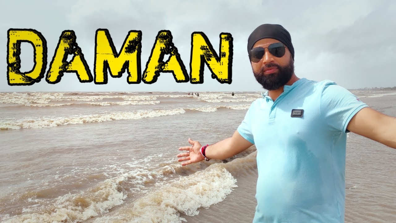 Jampore Beach Daman | Daman Vlog | Mini GOA | Best Beach in Daman ...