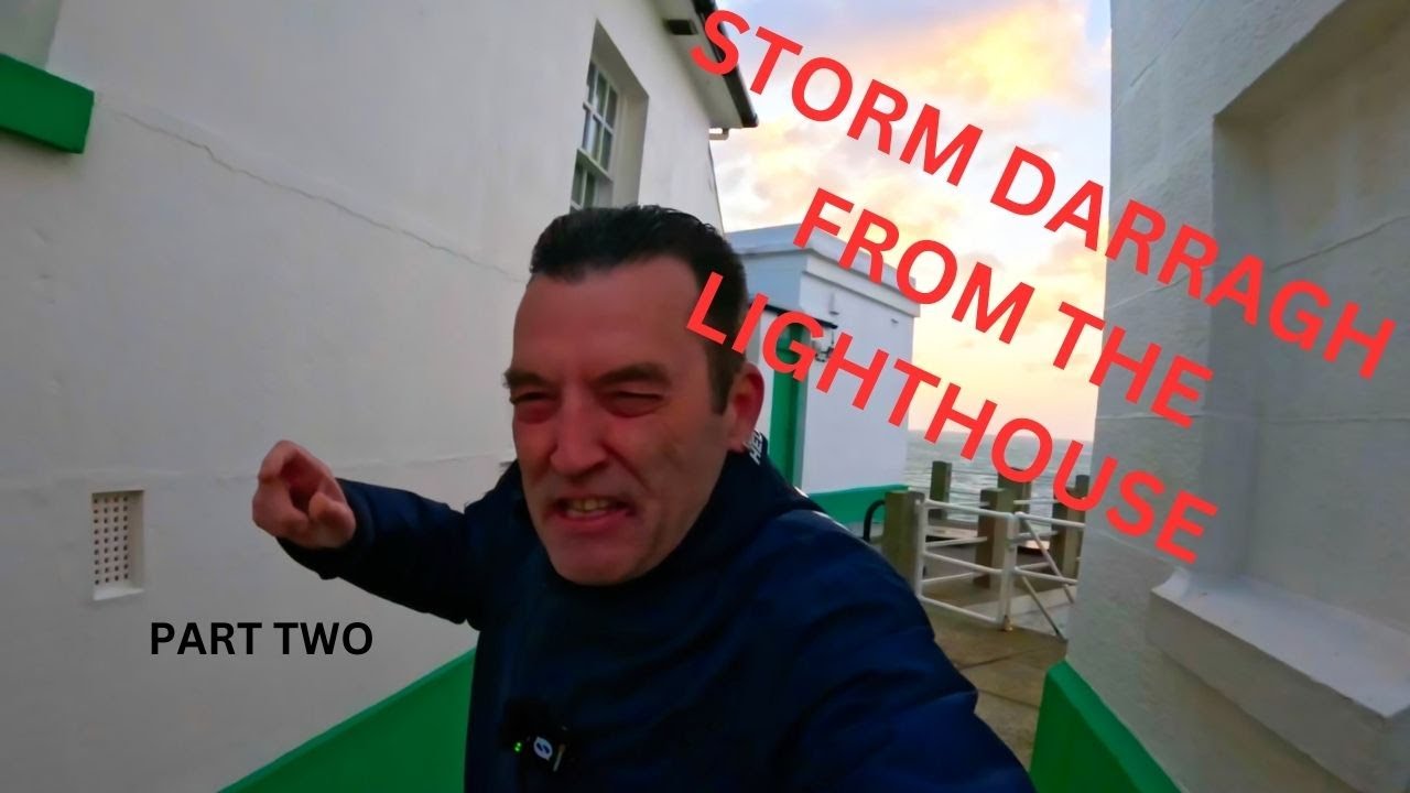 Lighthouse Stay Part 2: Battling Storm Darragh Southwest Coast Path ...