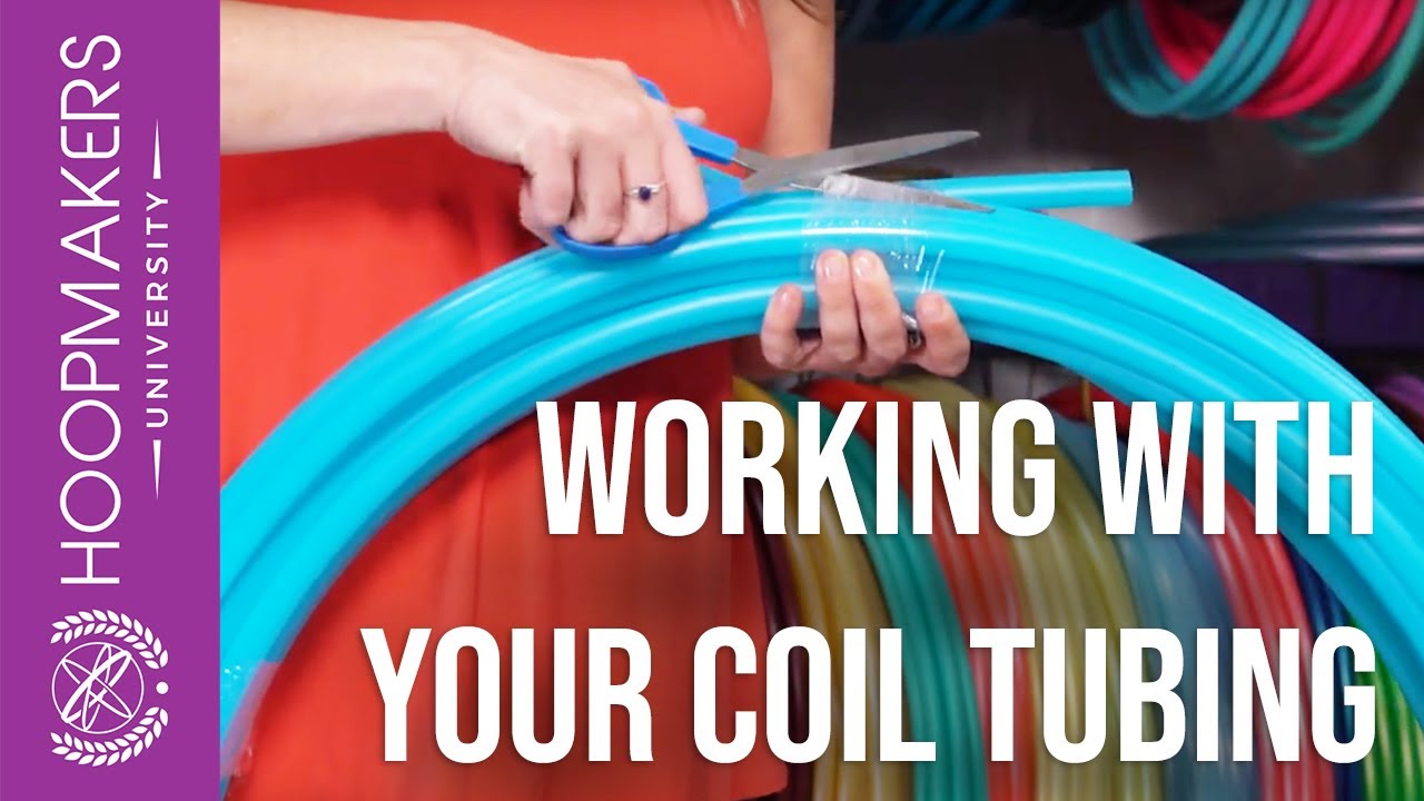 How to Properly Coil Your Hula Hoop Tubing - YouTube