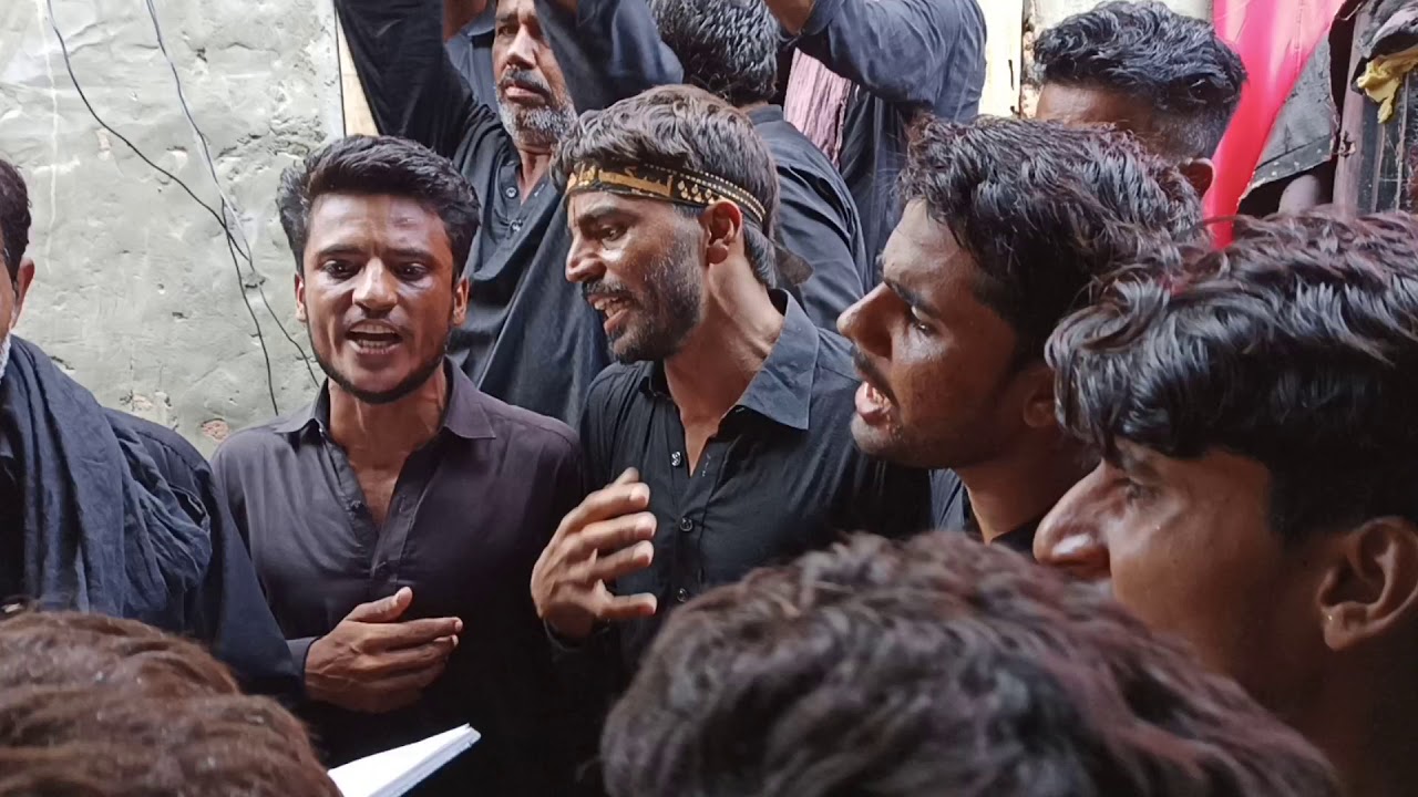 Manthar Ali khaskheli noha bin bazoo bhajde ghore ton 10muhram - YouTube