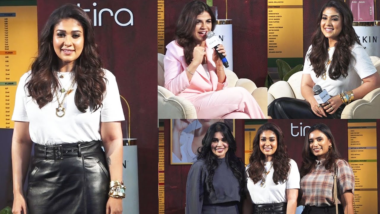 Nayanthara Unveils Her Skincare Brand 9SKIN - YouTube
