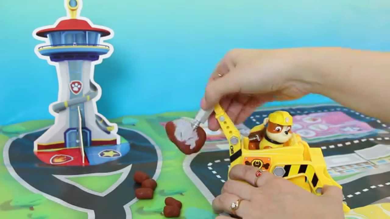 Paw Patrol Rubble Diggin Bulldozer - YouTube
