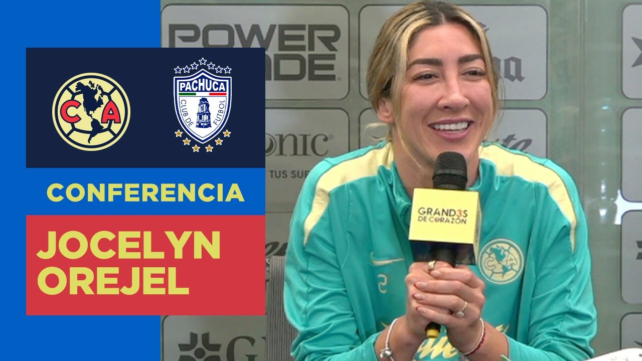 Conferencia de prensa Jocelyn Orejel - Previo Pachuca Vs América ...