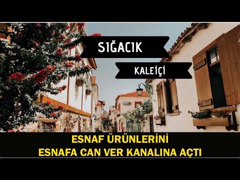 İzmir Sığacık Kale İçi Esnafımız Kapılarını açtı, Muhteşem ürünler tezgahlarda yerini aldı