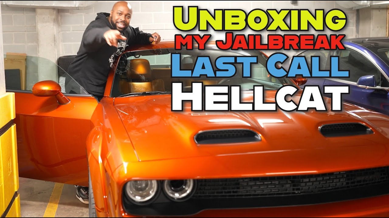 Taking Delivery of my 2023 Jailbreak Last Call Challenger Hellcat - YouTube
