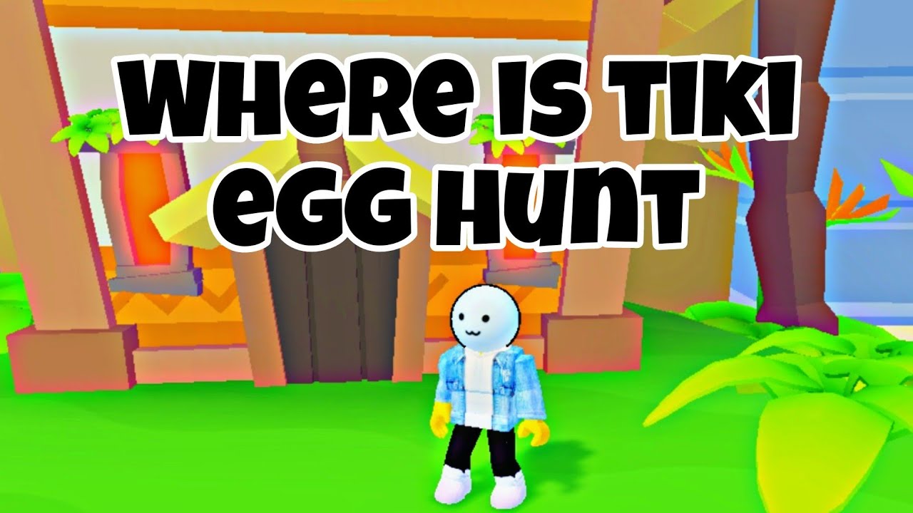 Where is Tiki Egg Hunt in Pet Simulator 99 | Tiki Egg hunt - YouTube