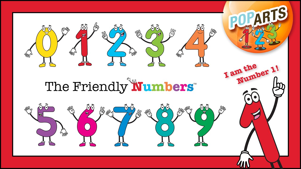 Number 1 | The Friendly Numbers | Learning for preschool children ...