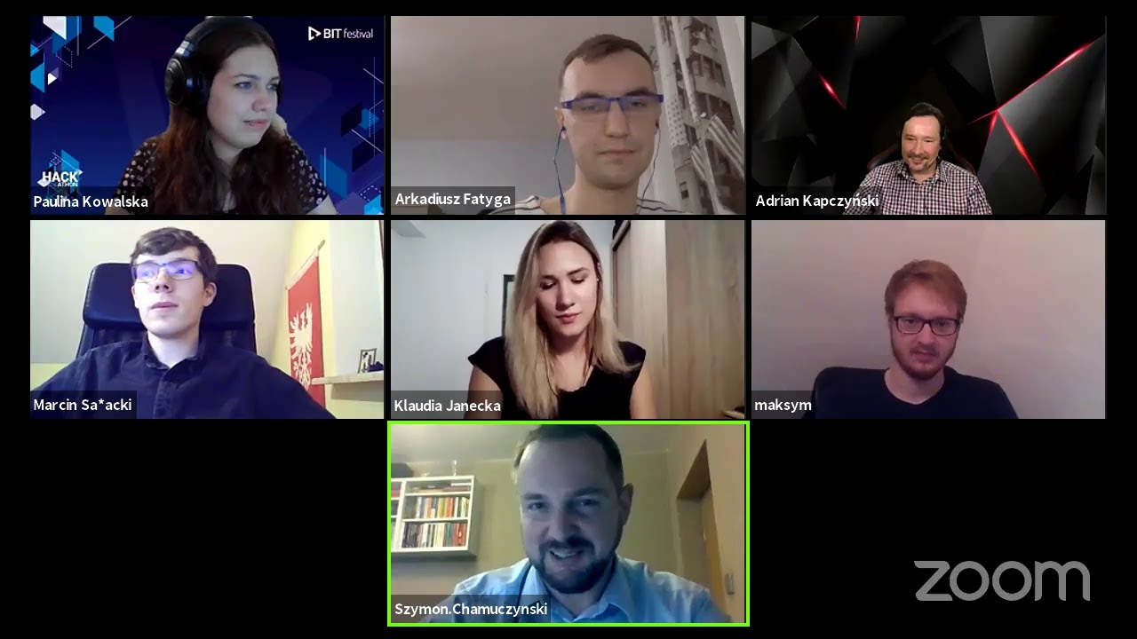Hackathon - BIT Festival 2020 - Oficjalne Zakończenie - YouTube